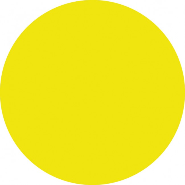 Farve ark - farve 101 - gul 53 x 122cm