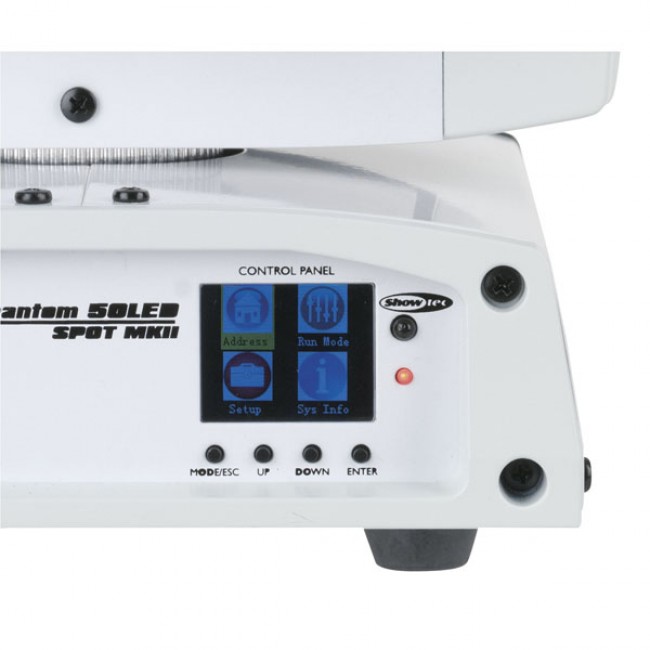 Showtec Phantom 50 LED Spot MKII white hvid