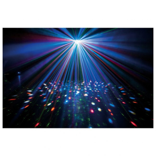 Showtec Dominator 3-in-1 DMX laser/effekt/strobe