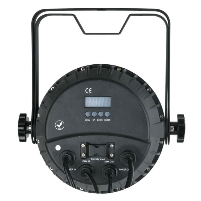 Spectral D5000 IP65 DMX 7x10W LED RGB, sort