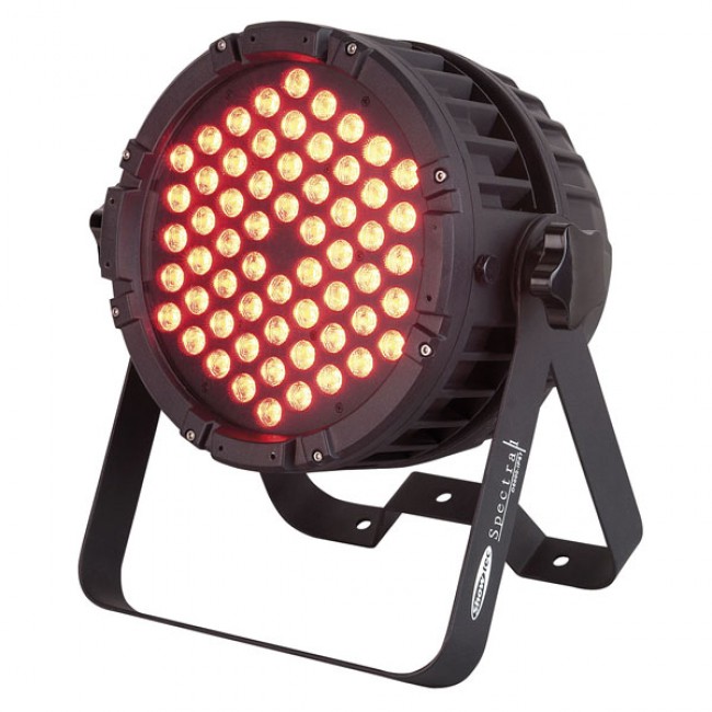 Spectral D5000 IP65 DMX 7x10W LED RGB, sort