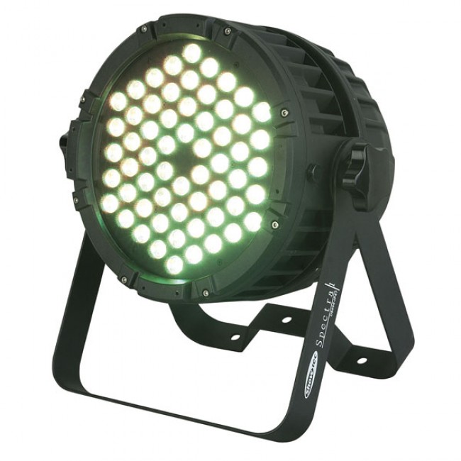 Spectral D5000 IP65 DMX 7x10W LED RGB, sort