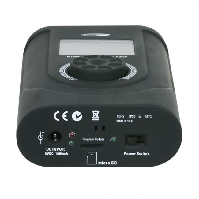 Showtec RDM Commander MKII DMX SD kort