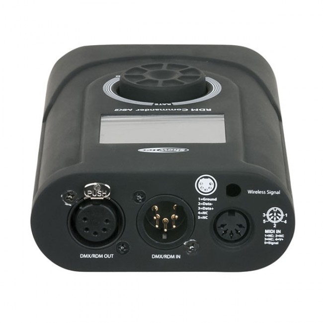 Showtec RDM Commander MKII DMX SD kort