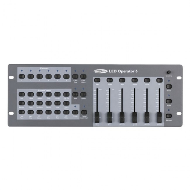 Showtec LED Operator 6 RGBWAU lysstyring 6 lamper