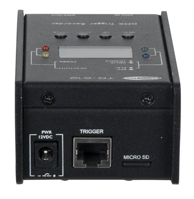 Showtec TR-512 DMX trigger recorder