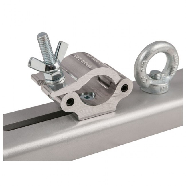 Bro-holder m.clamps til hejs - justerbart 20-40cm