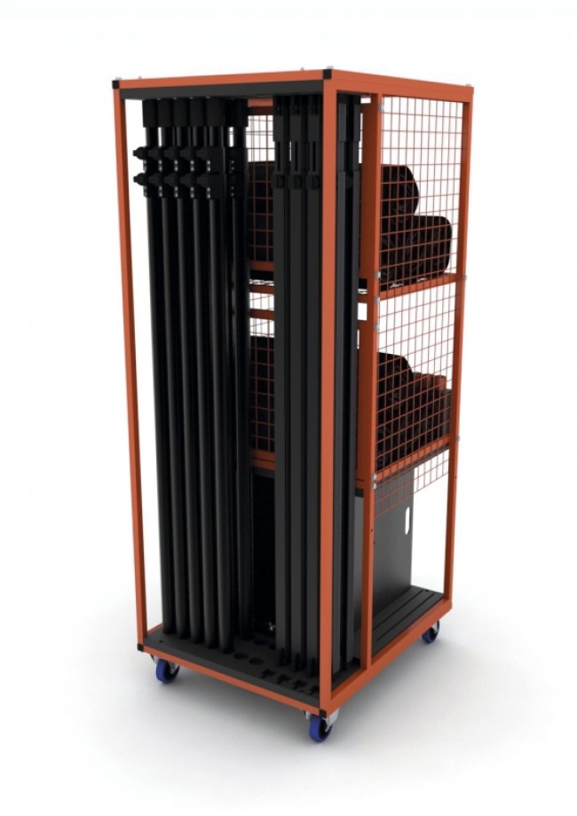 Pipe and Drape Transport Trolley 2