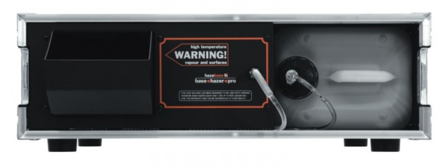 Hazebase Pro - Hazer industrimaskine i flightcase