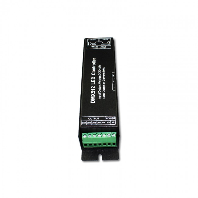 LED RGBW Driver DMX 4x4A RJ45